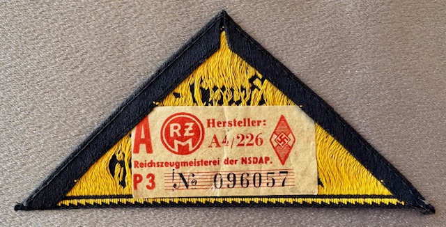 Hitler Youth Rund-funkspielschar Stuttgart Triangle #19297 | Product ...